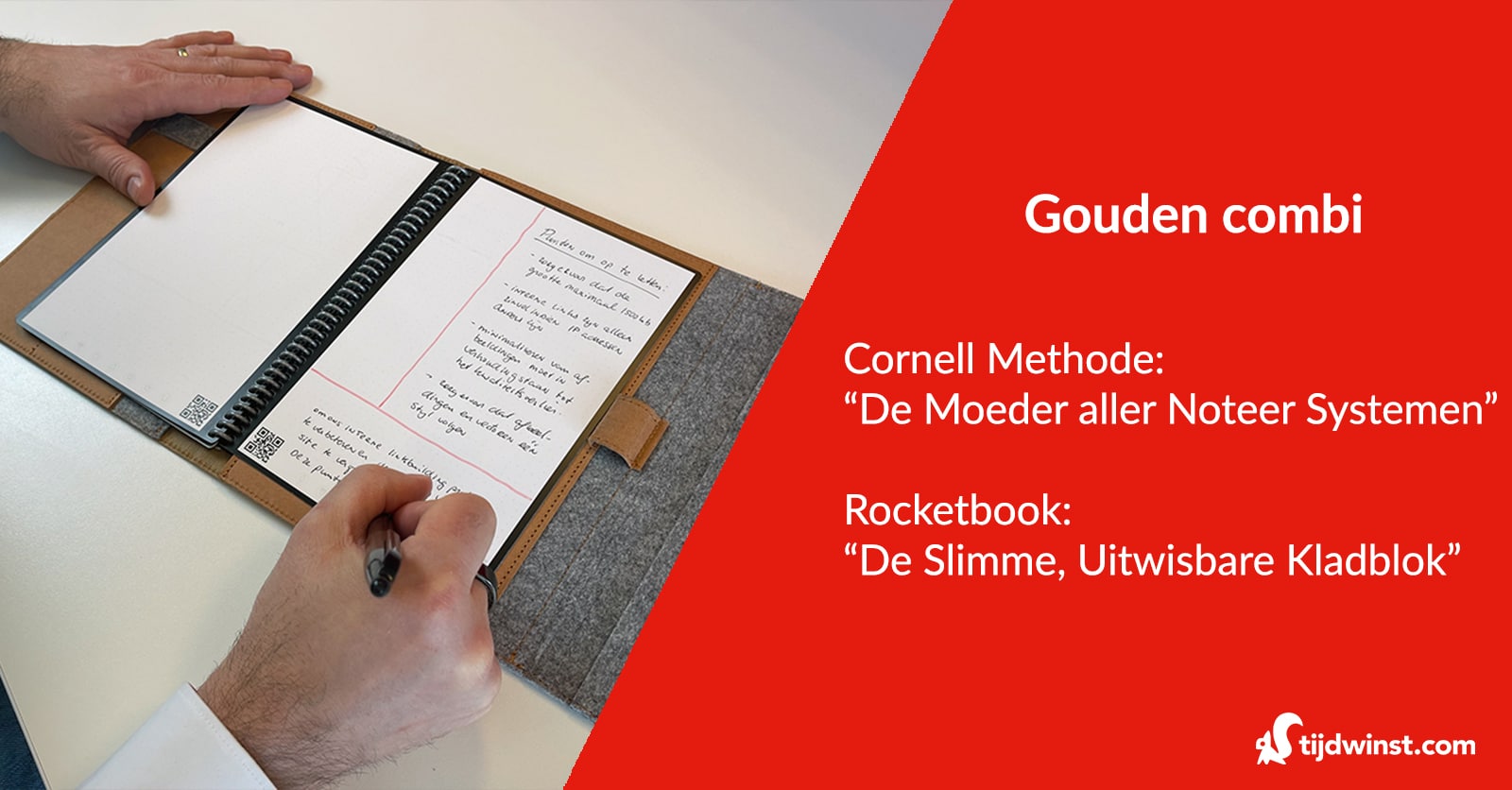 De Cornell methode om te noteren (én te onthouden) | Tijdwinst.com